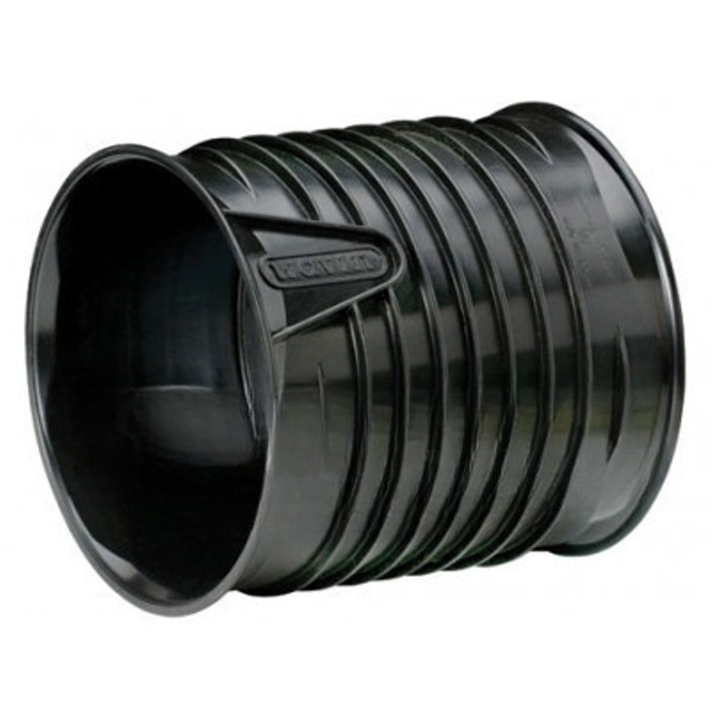 Spojka dvouhrdlá kanalizační Wavin X-Stream XSMM DN 500, černá ⋅ PLANO