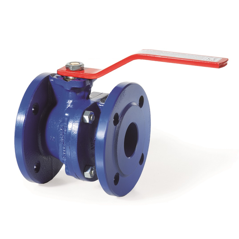 Kulový uzávěr přírubový - série B2.1 koule a dřík nerez - DN 80, L ...