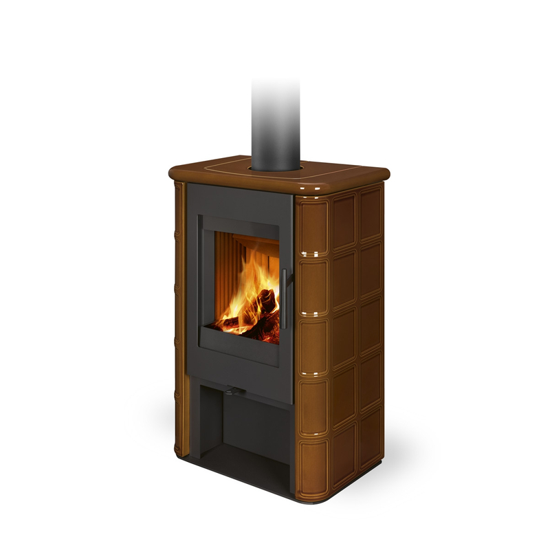 Krbová kamna Romotop Seina N 02 keramika steel ⋅ PLANO