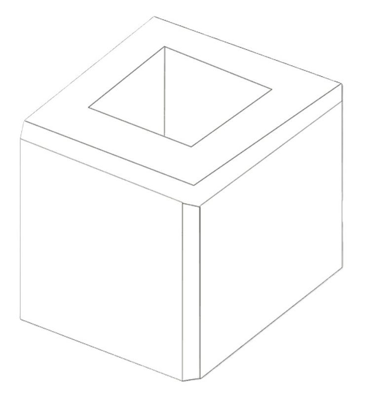 Tvárnice plotová Ferobet Standard, 19,5 x 19,5 x 19 cm, smetanová ⋅ PLANO